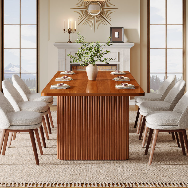 Vergas extendable solid wood dining table millwood pines store